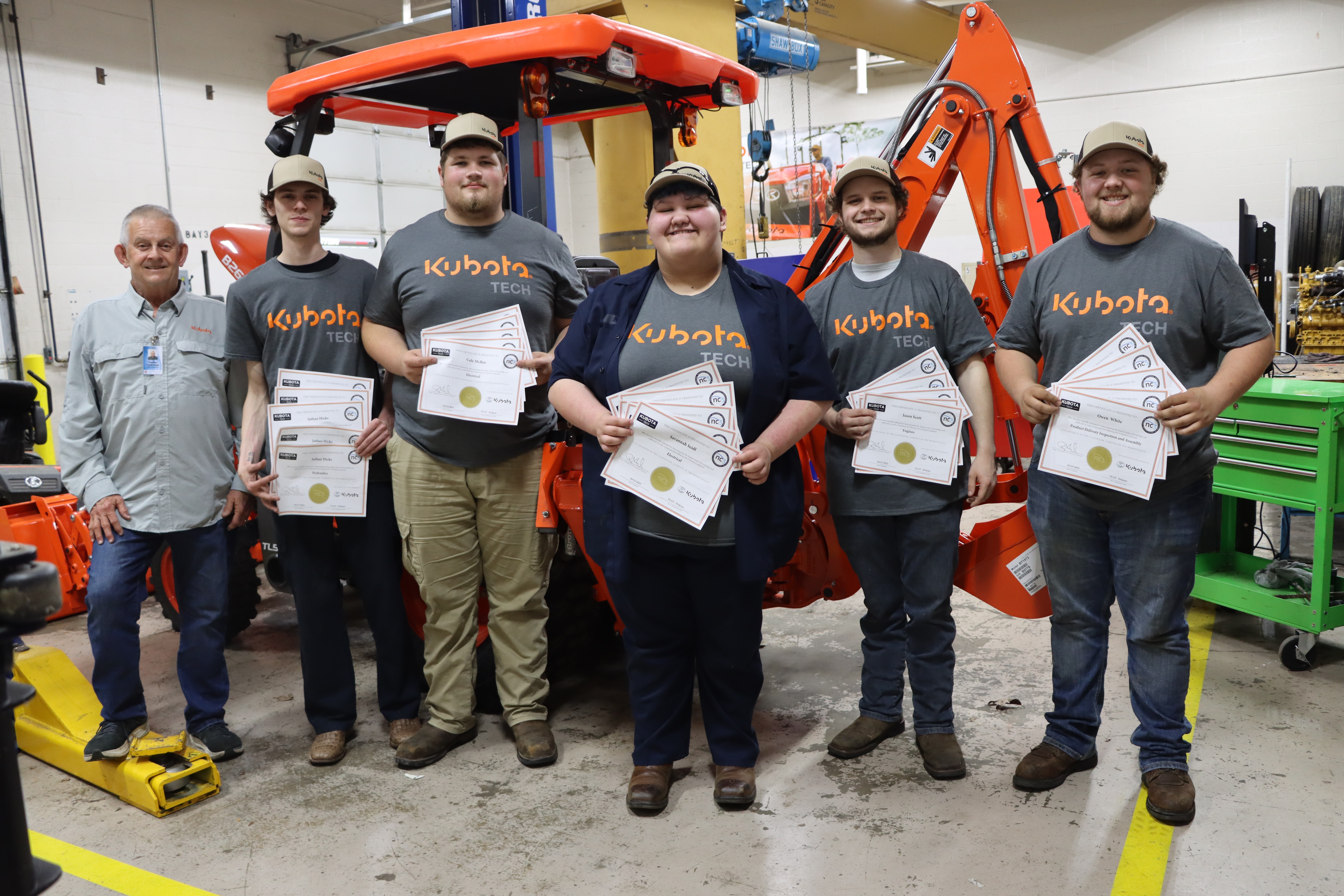 Kubota TECH Certifications.JPG | TCAT Dickson